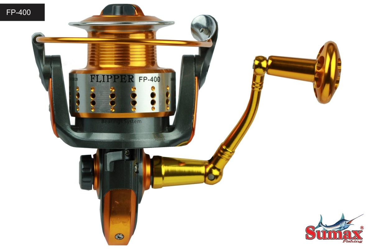 Reel Frontal SUMAX Modelo: Flipper 400 – Flipper 700 – Mundo Nautico