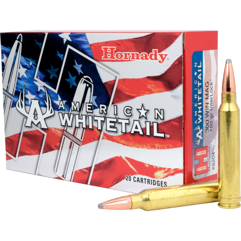 Bala Cal. .300 Winch. Mag. Hornady InterLock SP American Whitetail ...