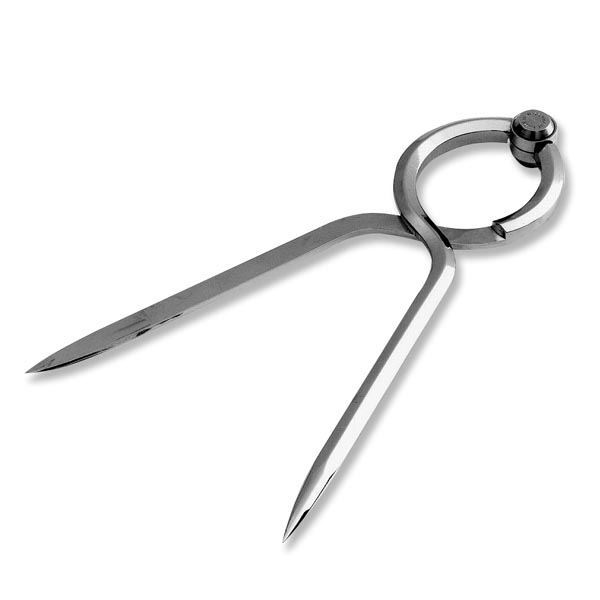 Compás punta seca redondo – Mundo Nautico