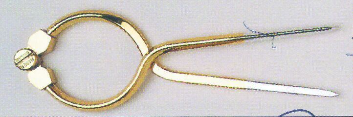 Compas punta seca redondo bronce 8″ – Mundo Nautico