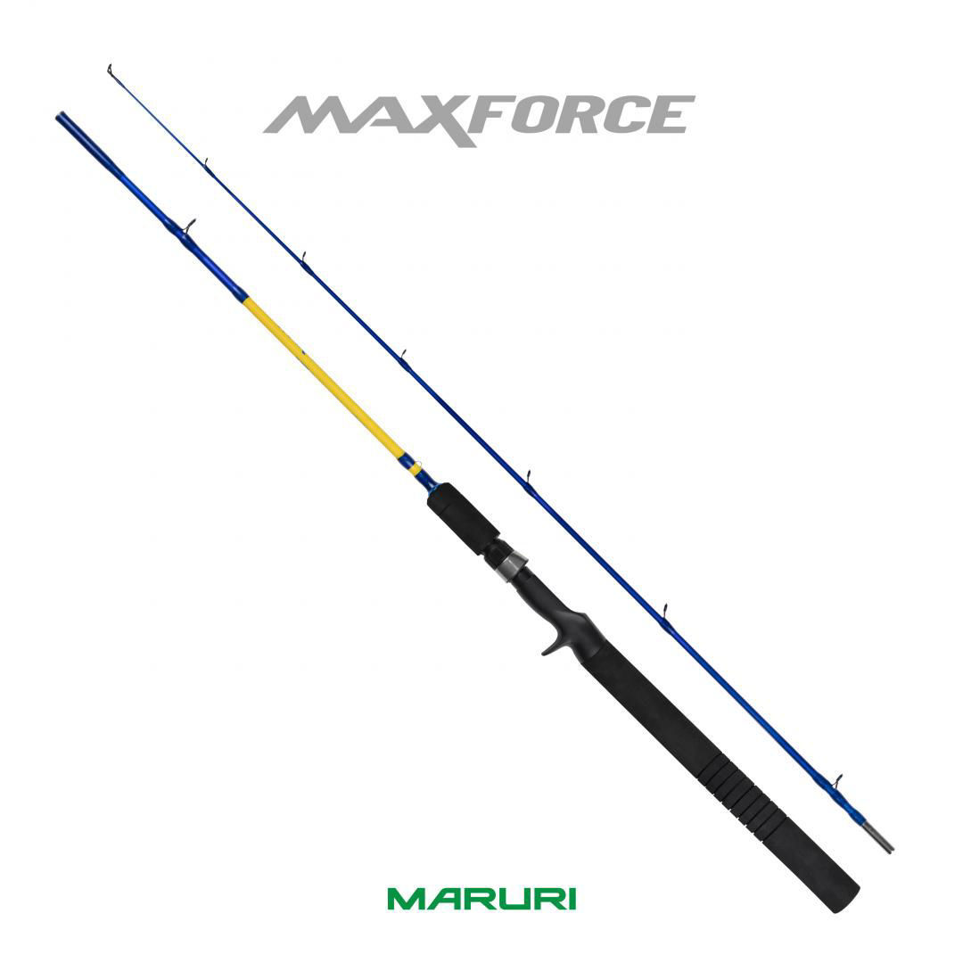 Caña MAX FORCE Rotativo 1.68m / 17lb – Mundo Nautico